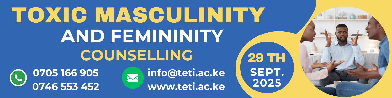 Toxic Masculinity And Femininity Course | Counselling Training Kenya ...
